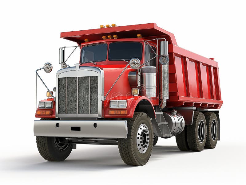 2,634 Red Dump Truck Stock Photos - Free & Royalty-Free Stock Photos ...