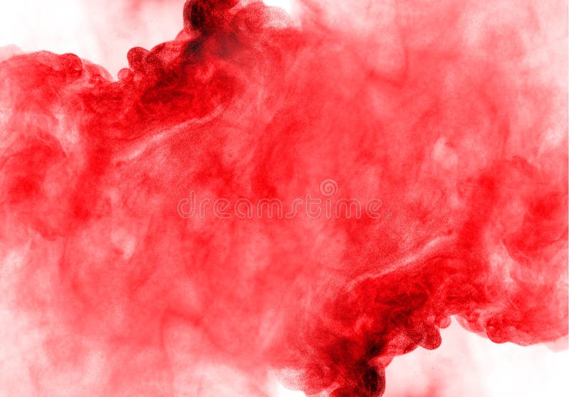 Red dust powder explosion. stock photo. Image of coal - 252101576