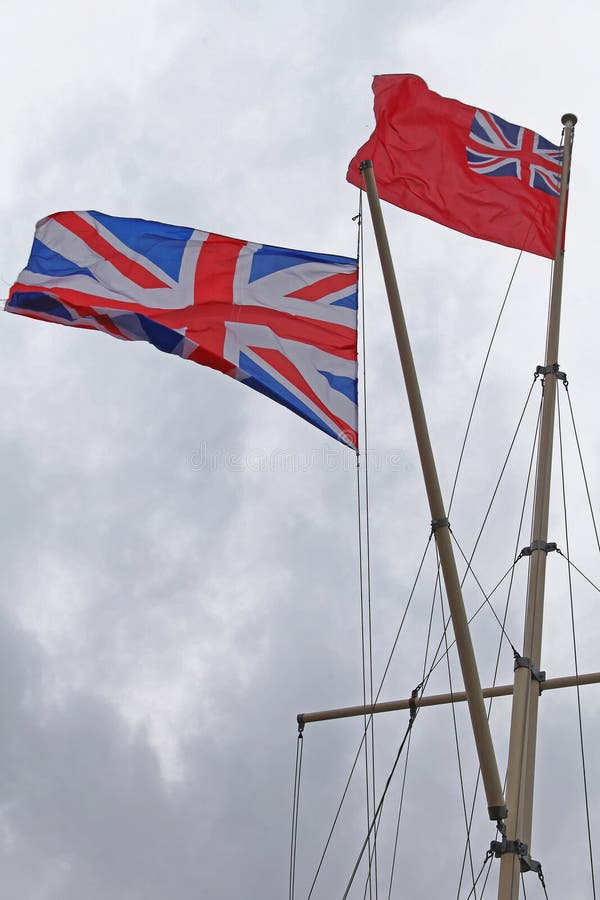 Red Duster stock photo. Image of marine, vessel, national - 147125122