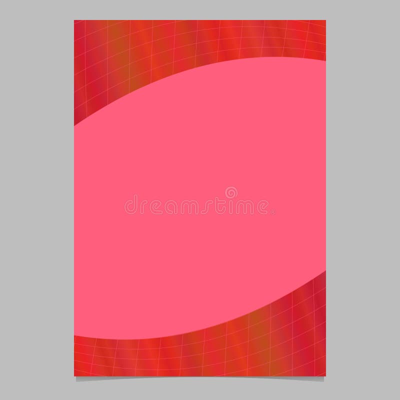 Dynamic Geometrical Gradient Curved Grid Brochure, Flyer Template ...