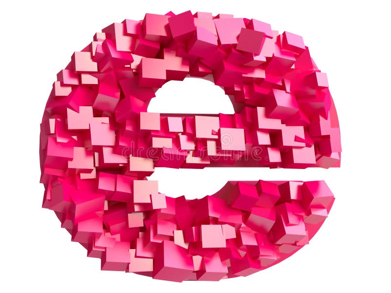 Red e Symbol for Internet stock illustration. Illustration of network ...