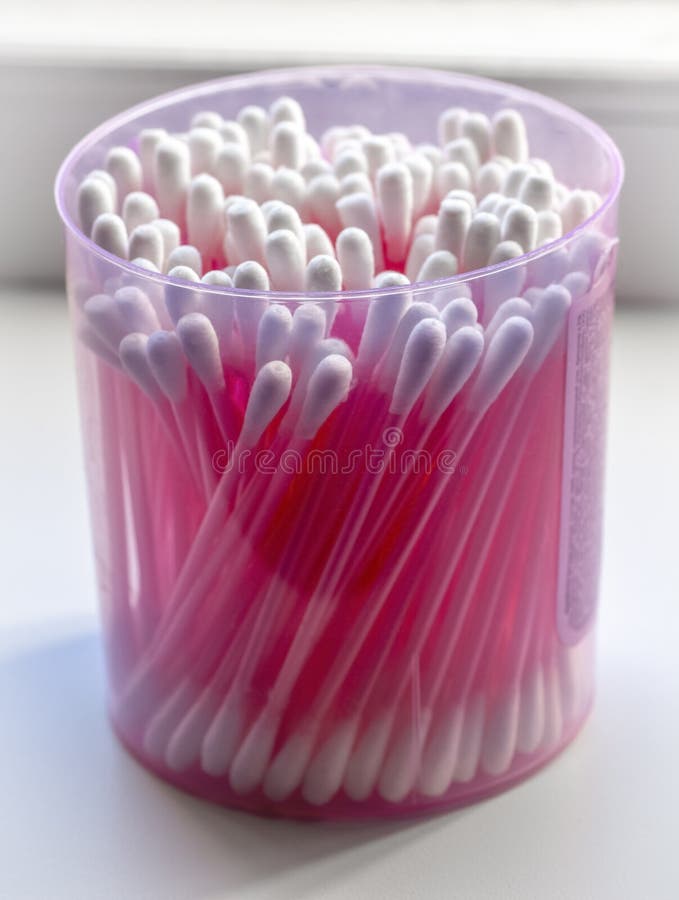 Red ear sticks stock photo. Image of color, medical - 189390168