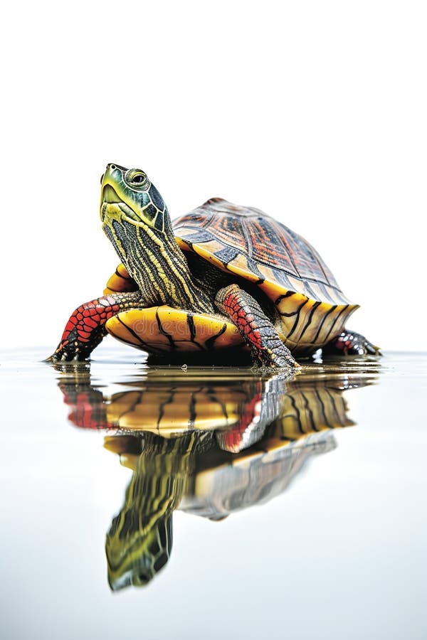 Red Slider Turtle Stock Illustrations – 77 Red Slider Turtle Stock ...