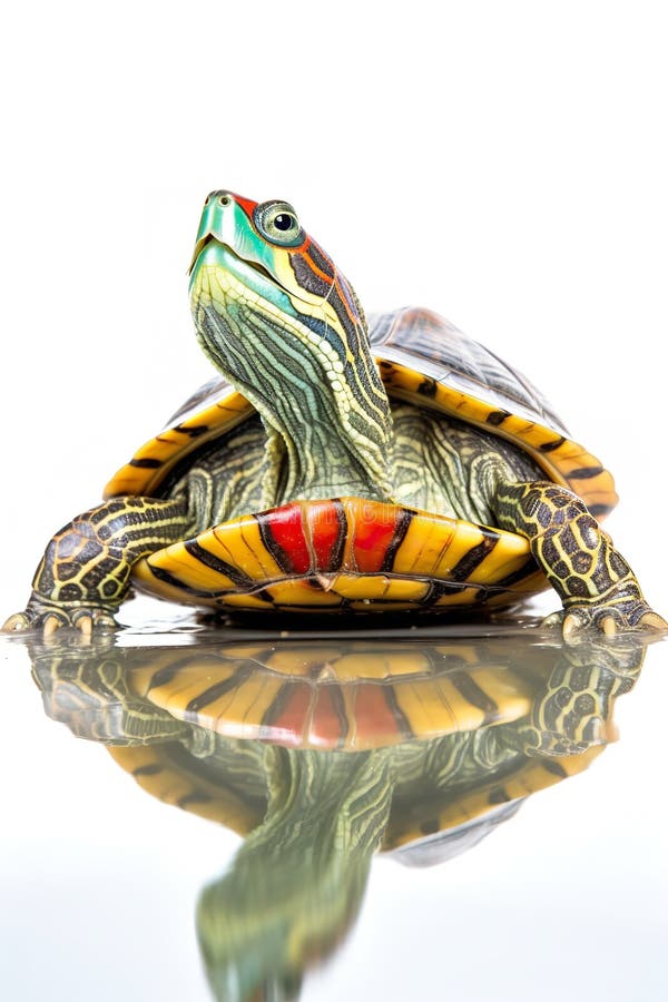 Red Slider Turtle Stock Illustrations – 87 Red Slider Turtle Stock ...