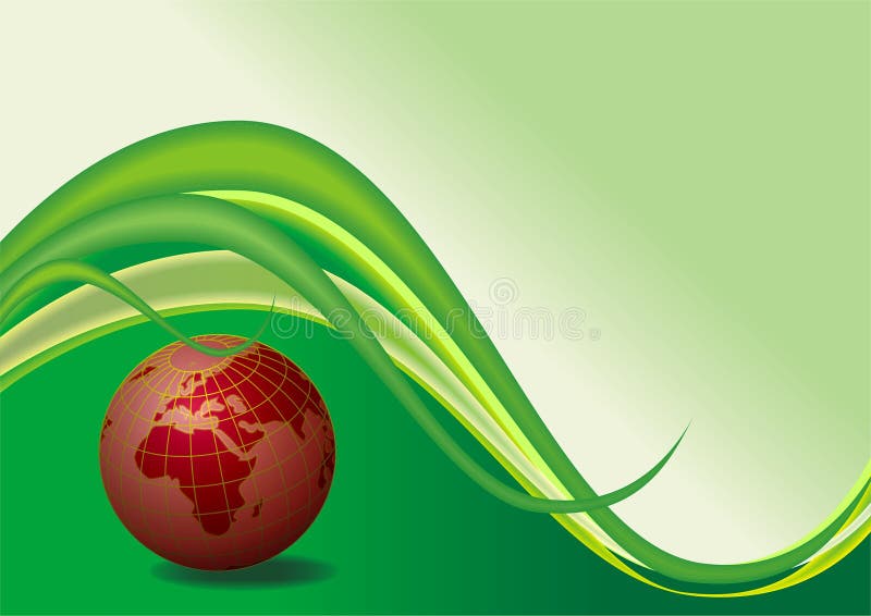 Red earth stock illustration. Illustration of curve, decoration - 12455813