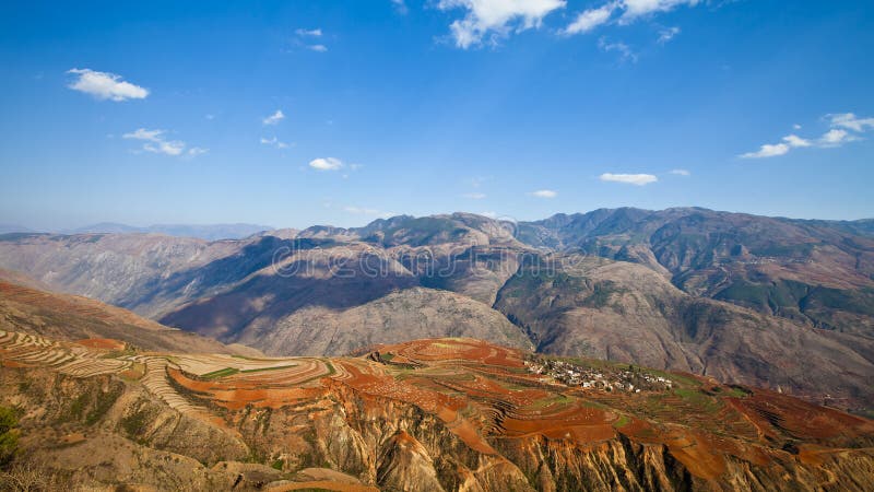 The red earth stock image. Image of earth, highland, badlands - 24709517