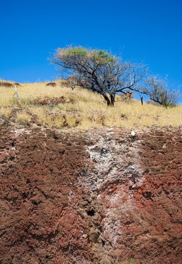 Red Earth stock photo. Image of geography, terrain, environment - 7580896