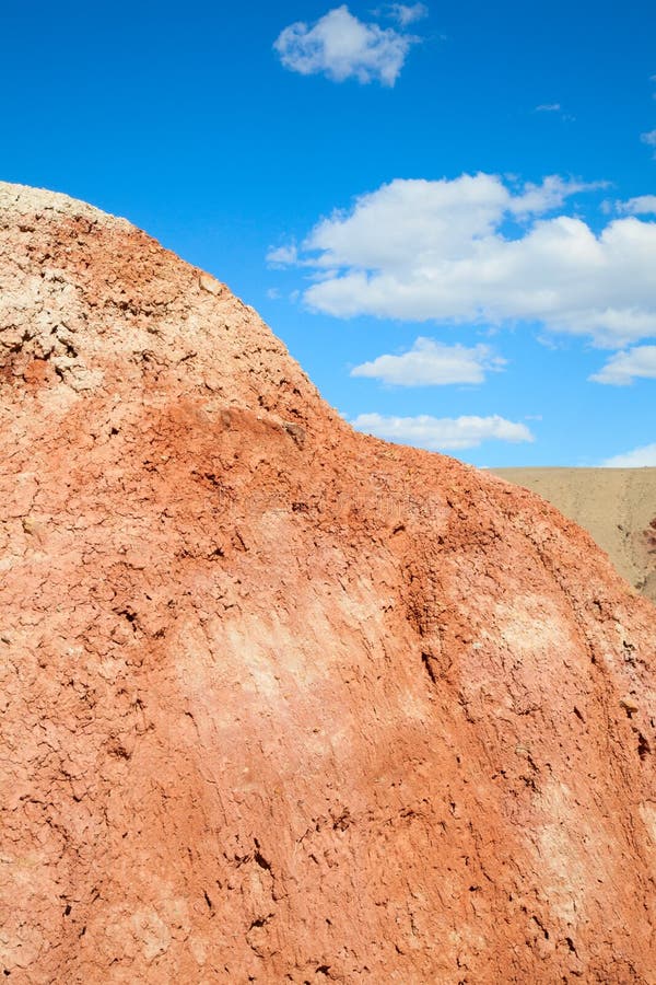 The Red Earth of Stone Desert Stock Image - Image of curvy, nevada ...