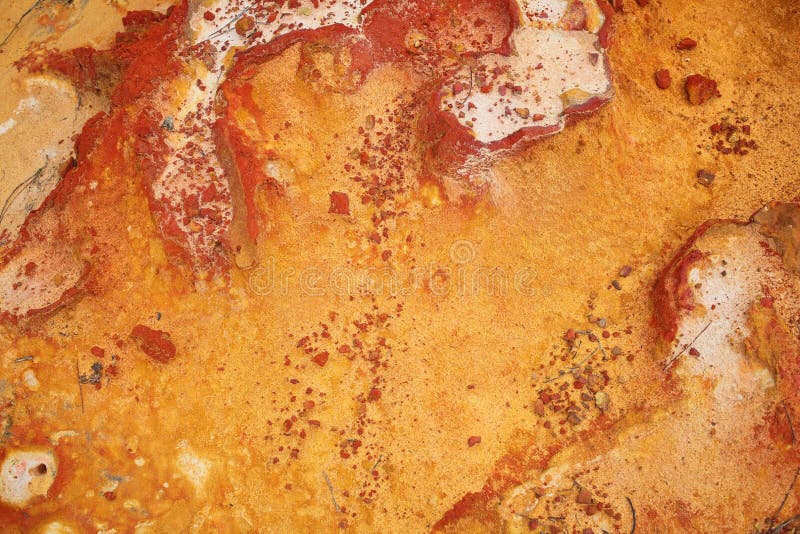 Orange-red Soil Texture, Australian Natural Colors Stock Image - Image ...