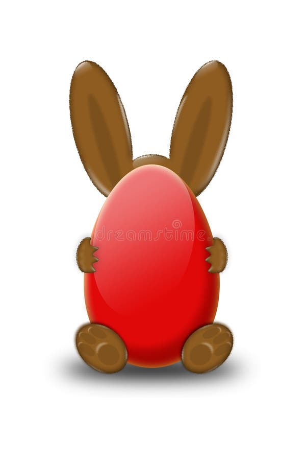 Easter bunny stock illustration. Illustration of beauty - 4454187