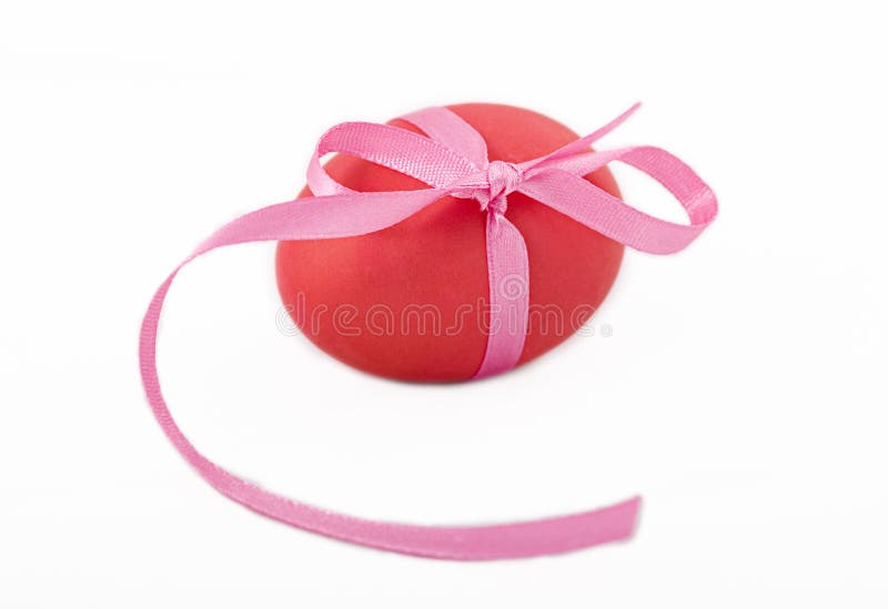 Red Easter Egg stock image. Image of golden, decorative - 19049399