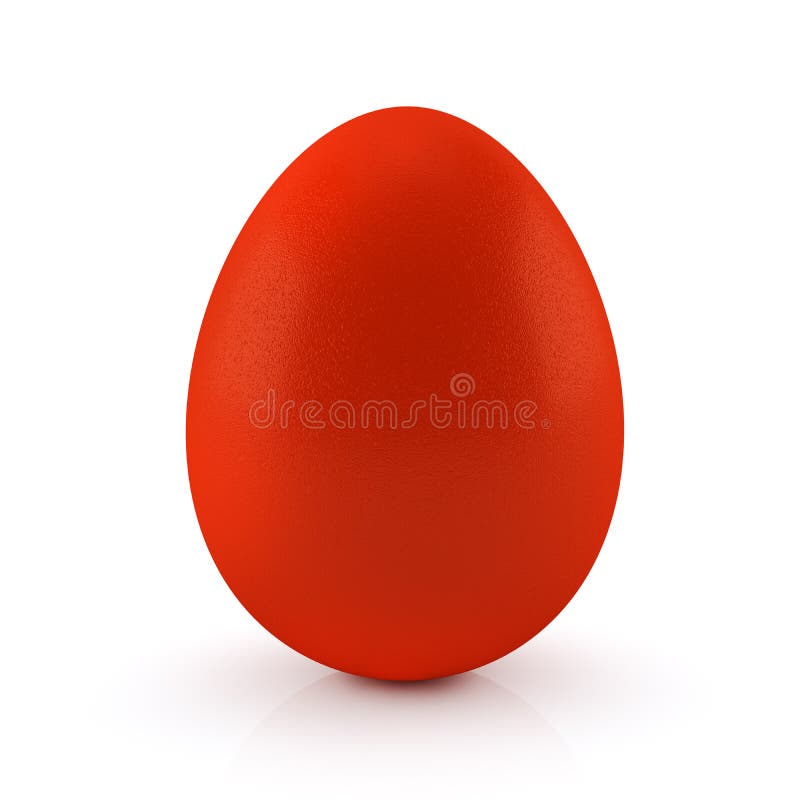 Red Easter Egg stock image. Image of eating, people, dimensional - 50712275