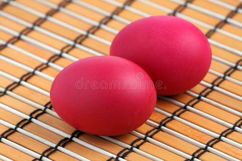 Red Eggs stock image. Image of nutrition, chick, pattern - 10867583