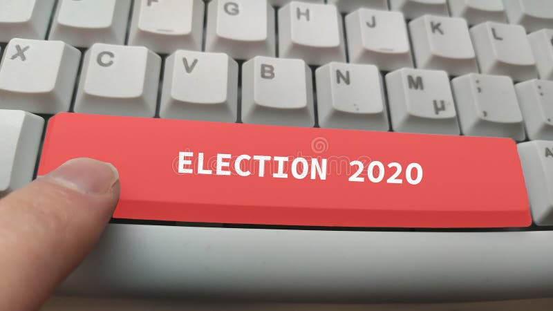 Election Button on a Computer Keyboard Stock Image - Image of bayreuth ...