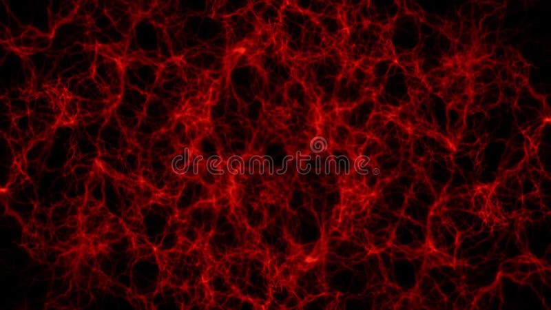 Red Blue Outer Space Neon Room Environment Graphic ElementRed Electric ...