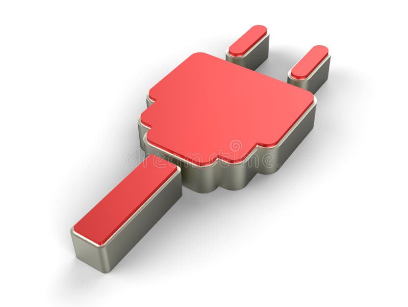 Red Electric Plug Icon 3d Stock Illustrations – 656 Red Electric Plug ...