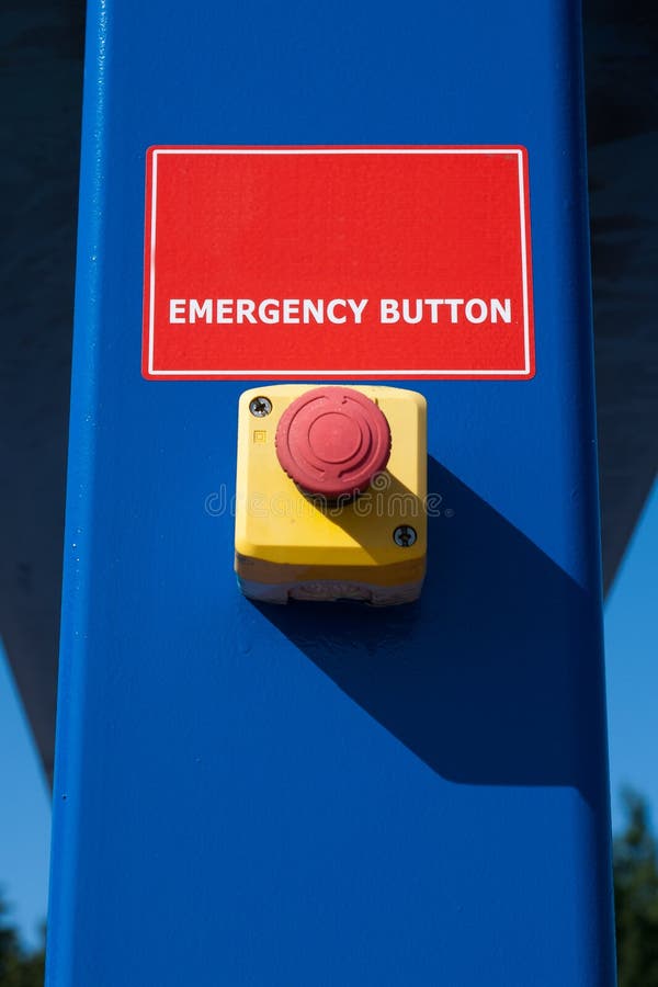 Red emergency button stock photo. Image of sign, help - 20983534