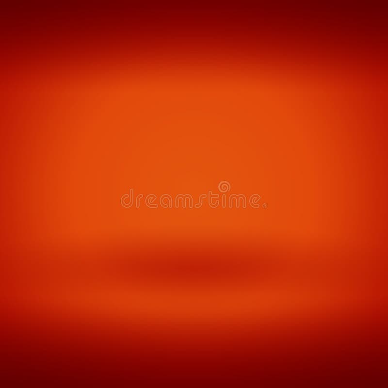 Red Empty Studio Room Background for Display Product Stock Illustration ...