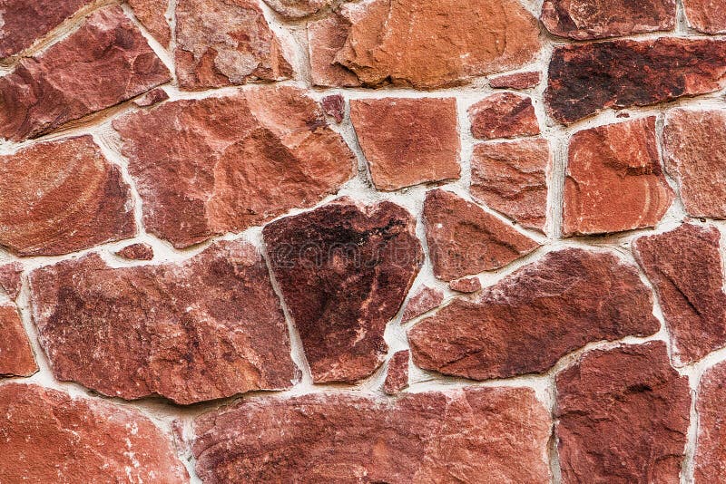 Red sandstone wall texture stock image. Image of wall - 128566001