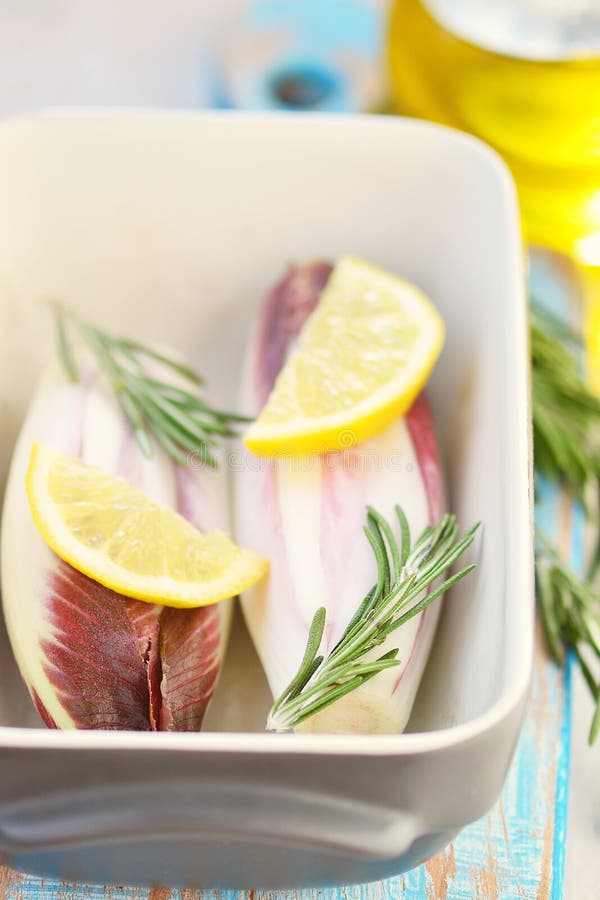 Red endive stock image. Image of single, vegetable, rosso - 37973145