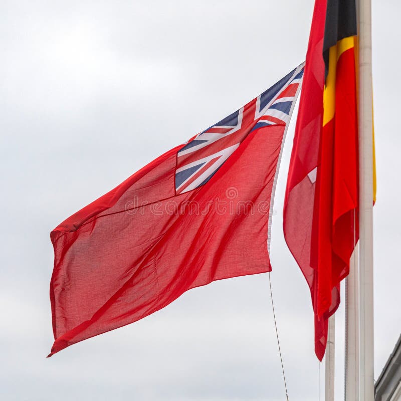 Red Ensign Flag stock photo. Image of union, cloth, british - 270187848