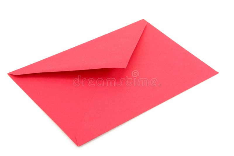 Red envelope stock image. Image of communication, envelop - 2002105