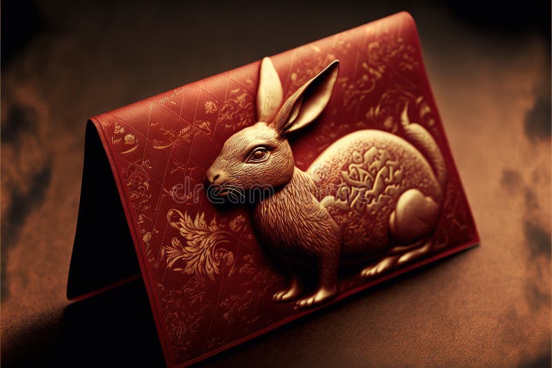 Rabbit Red Envelope Stock Illustrations – 504 Rabbit Red Envelope Stock ...