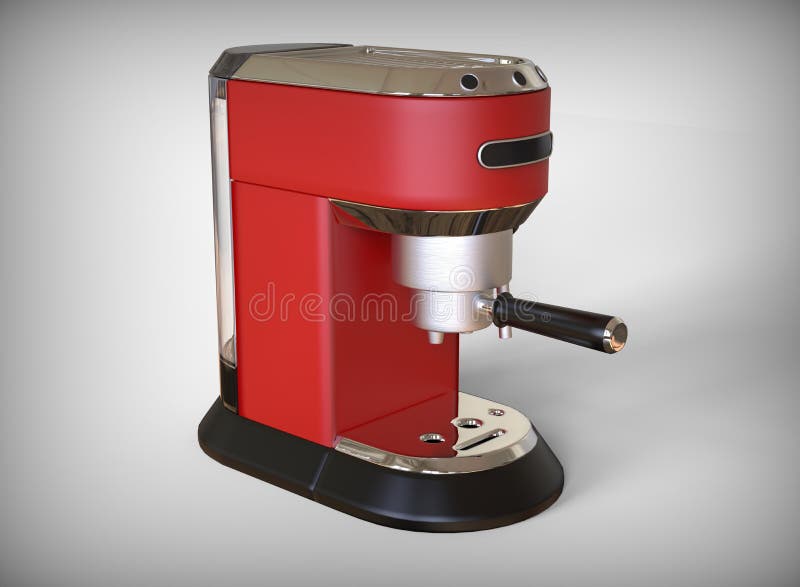Red Espresso Coffee Machine Stock Illustrations – 1,566 Red Espresso ...