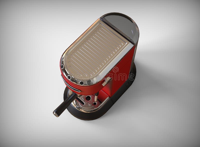 Red Espresso Coffee Machine Stock Illustrations – 1,777 Red Espresso ...