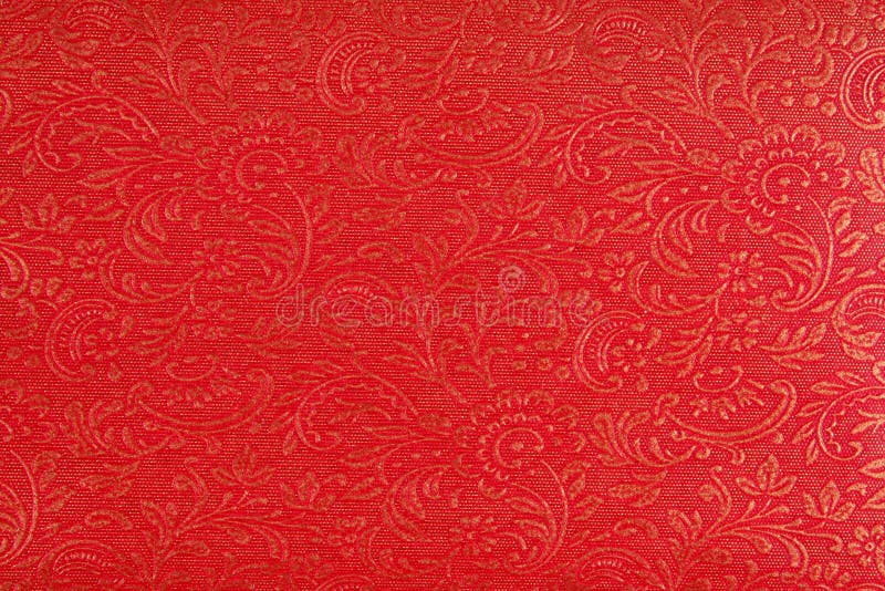 Red Ethnic Fabric Design stock image. Image of indian - 25549219