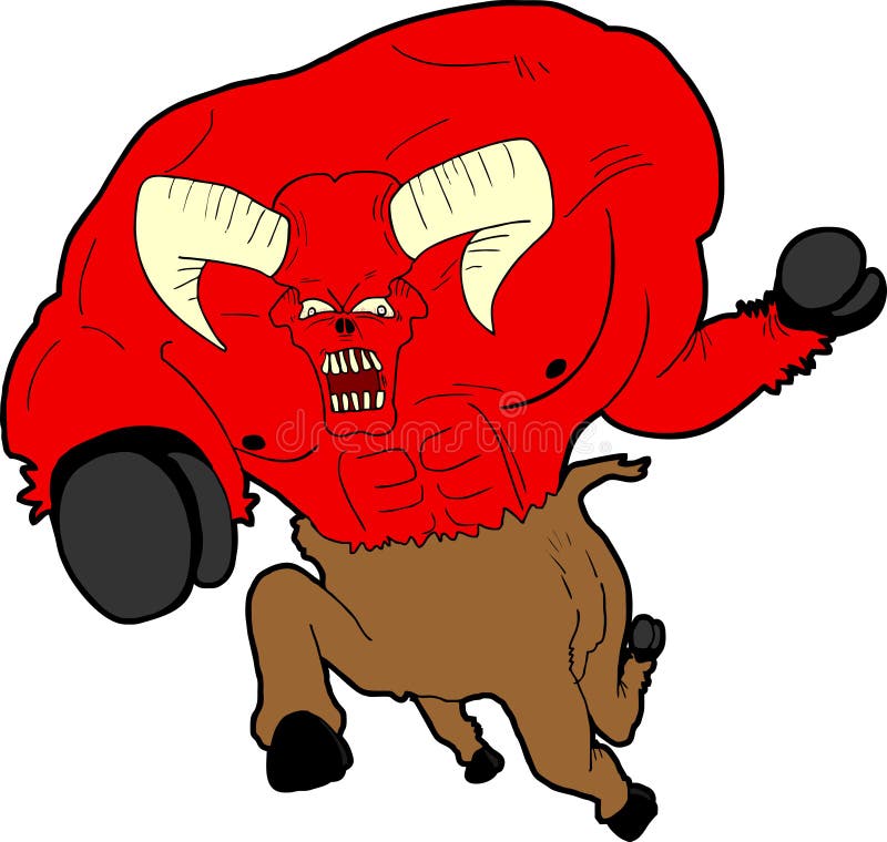 Red evil stock vector. Illustration of character, diabolical - 36740929