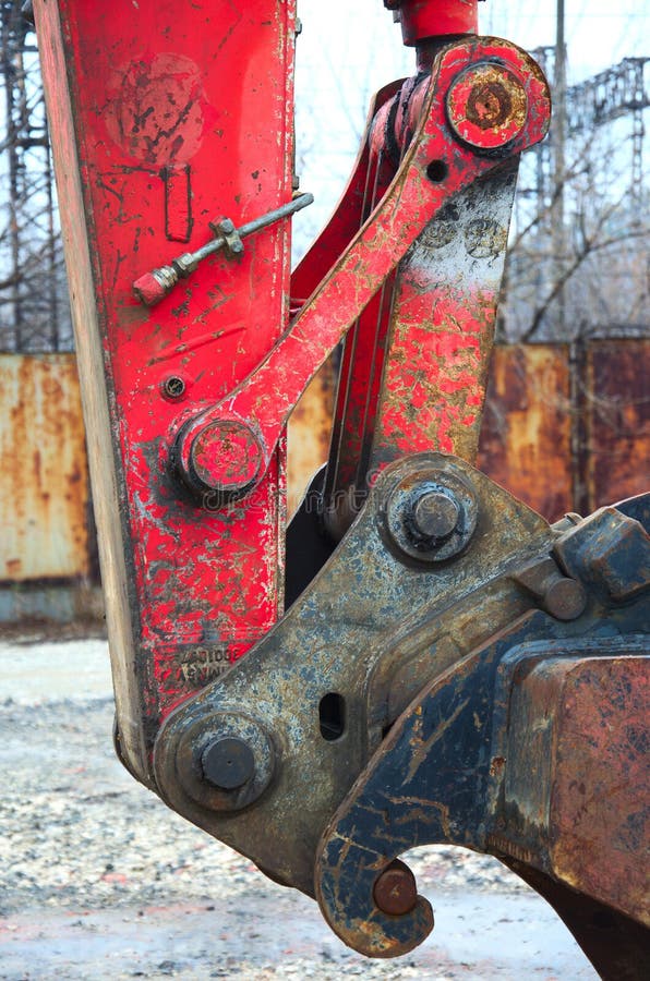 Excavator stock photo. Image of heavy, machine, building - 29731284