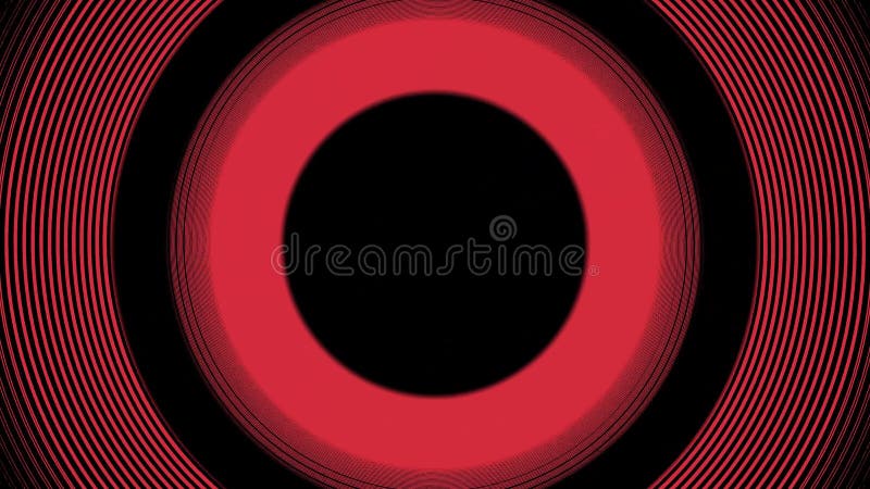Red Expanding Target Rings Loop -Turn Stock Video - Video of wind, loop ...