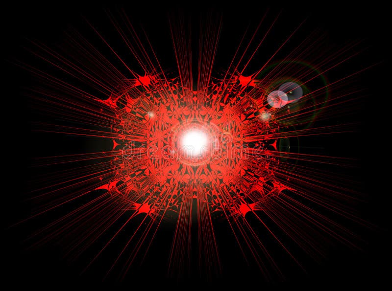 Red explosion 2 stock illustration. Illustration of design - 89475821