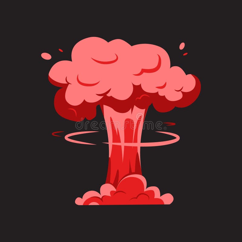 Red Explosions of Flames and Fire Design Vector Stock Vector ...