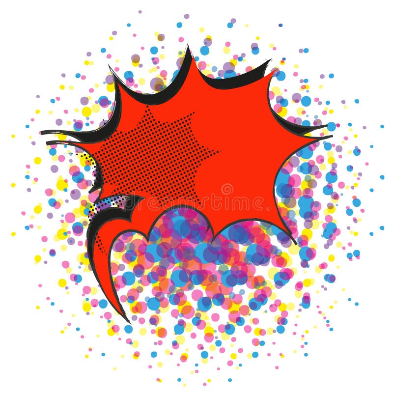 Red Comic Bubble Stock Illustrations – 10,453 Red Comic Bubble Stock ...
