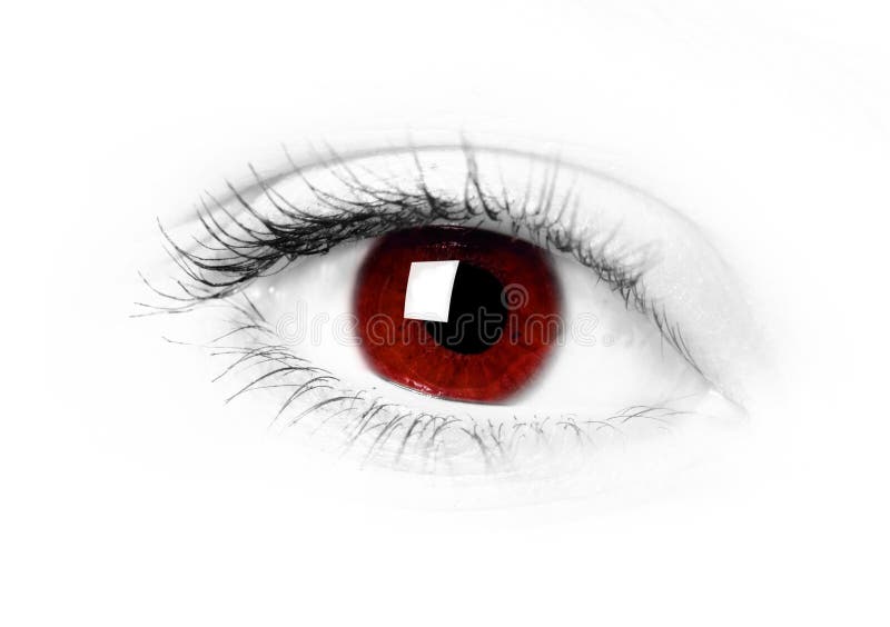 Red eye stock image. Image of green, envy, sight, longing - 3506919