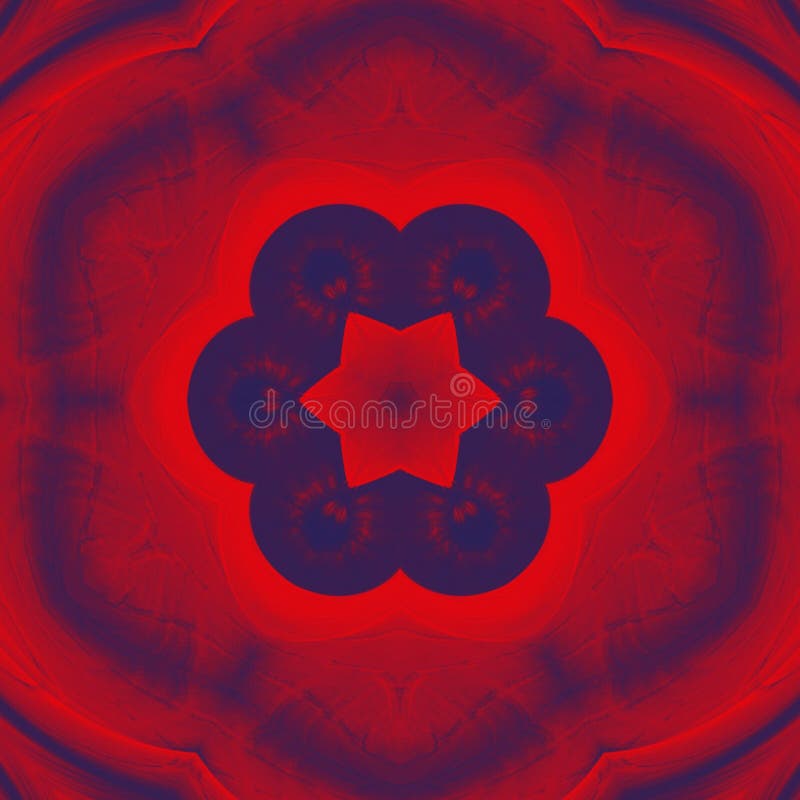 Red Eye Abstract Background Shapes and Blurs Stock Illustration ...