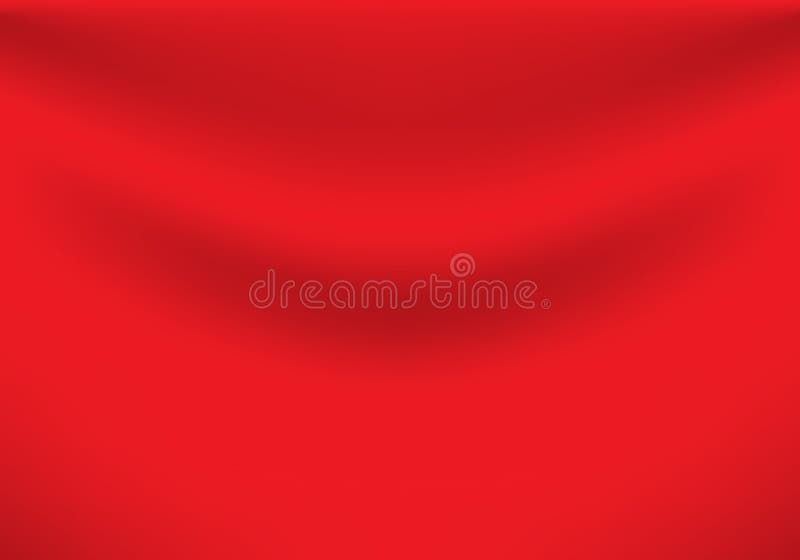 Red Fabric Blank Wave Soft Background Vector Stock Vector ...
