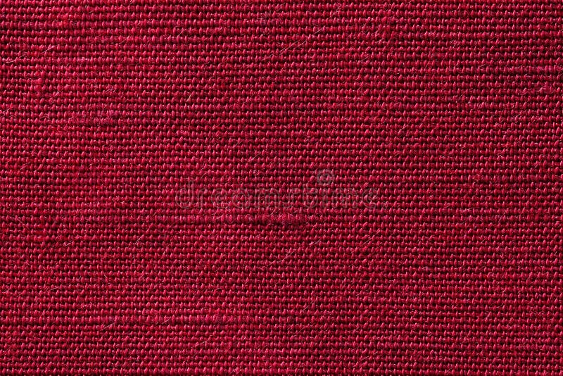 Red Fabric of Cloth Texture Background. Detail of Textile Material ...