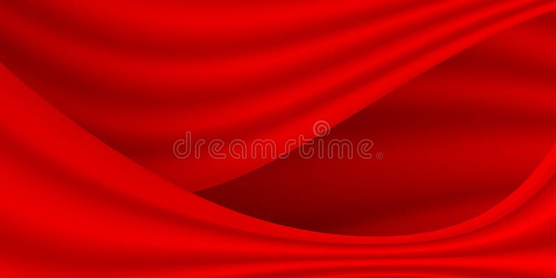 Red Fabric Luxury Background, Elegant Curtain Red for Banner Background ...