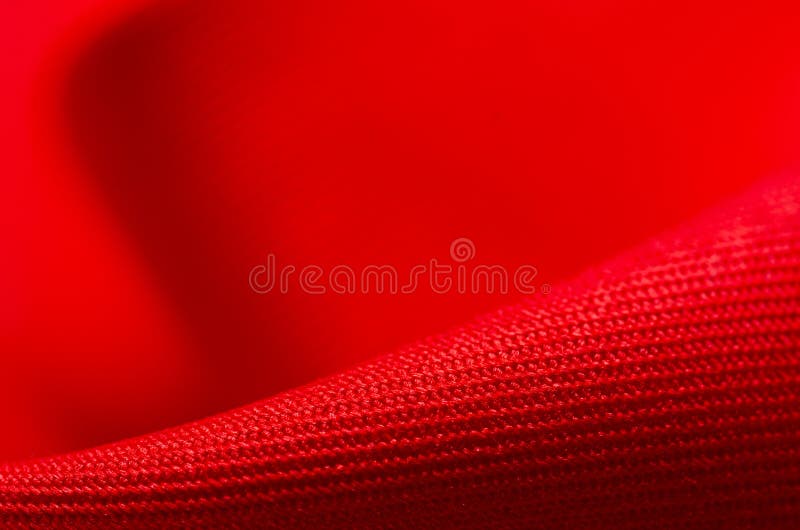 Red Fabric Material Texture Stock Photo - Image of abstract, element ...