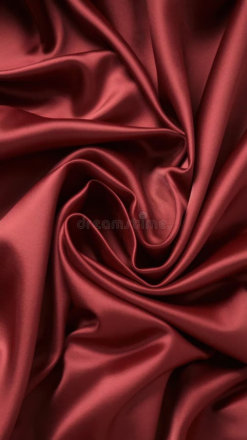 Red Fabric with a Pattern on it Stock Illustration - Illustration of ...