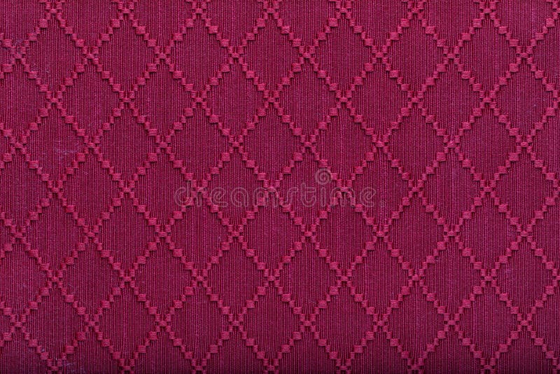 Red Fabric Photo Rhombus Pattern. Design or Upholstery Abstract ...