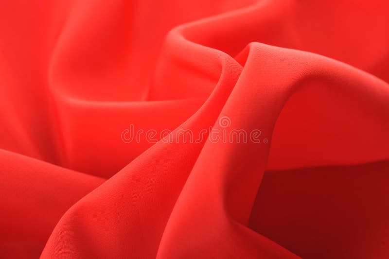 Red Fabric Ripple Background Stock Photo - Image of ripple, generated ...