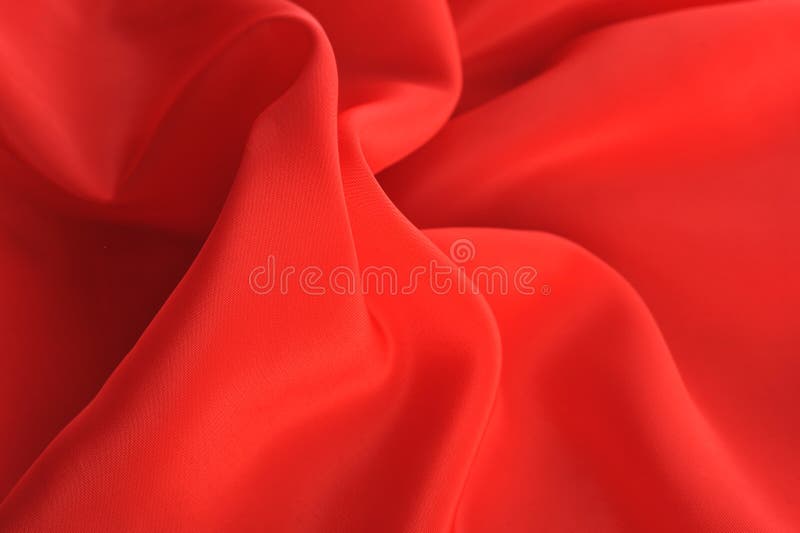 Red Fabric Ripple Background Stock Photo - Image of satin, backgrounds ...