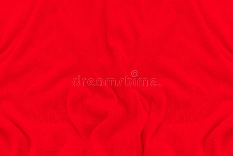 Abstract Red Cloth Backdrop with Soft Waves Stock Photo - Image of ...