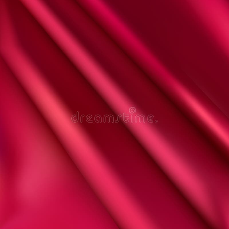 Red Fabric Texture Background, Red Fabric Crumpled Background, Close Up ...