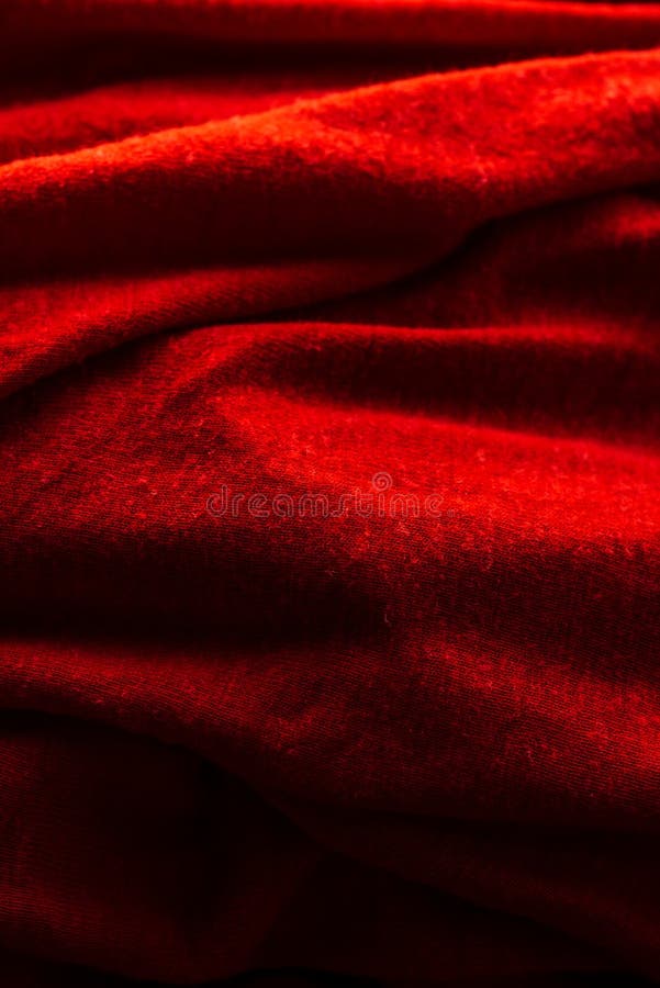 Red Fabric Texture. Material for Designers Red Fabric Background Stock ...