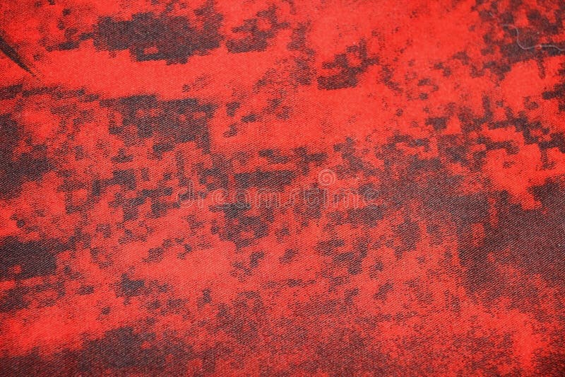 Red Fabric Texture with an Unusual Pattern Stock Photo - Image of ...